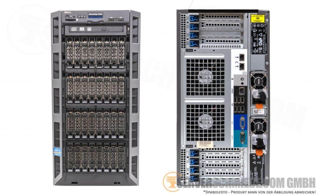 Dell PowerEdge T620, X2 E5-V2, Up to 320gb, 16 bay 2.5po (Configurable ...